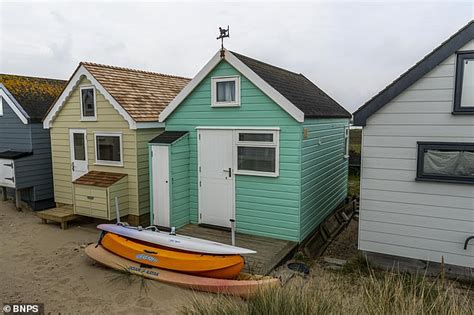 Britain S Most Expensive Beach Huts Go Up For Sale For 2 1m Despite