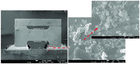 Sem Micrograph For The Joint Interface Of A Passive Component With