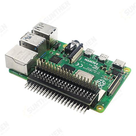 Raspberry Pi Gpio Edge Expansion Board 40pin Side Lead Pin Multiplexing 4b 3b