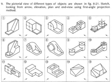 Orthographic Projection Problems And Solutions