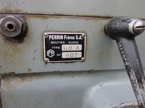 Fräsmaschine Perrin Sk 30 Wie Schaublin 13 Oder Aciera F3 Gebraucht