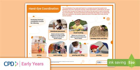 Hand Eye Coordination Fine Motor Skills CPD Twinkl