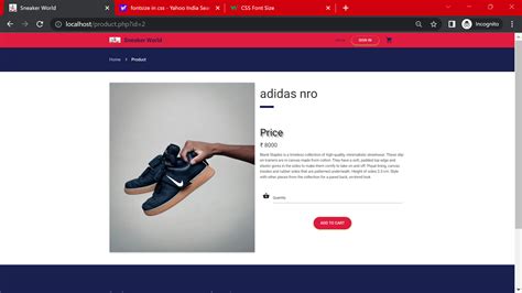 Github Sohammanjrekare Commerce Website In Php The Sneakers World