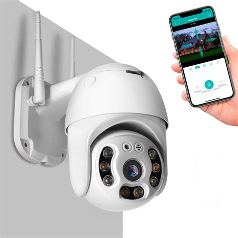 Вулична Wifi камера відеоспостереження Camera Cam 6 Поворотна Ip камера відеоспостереження з