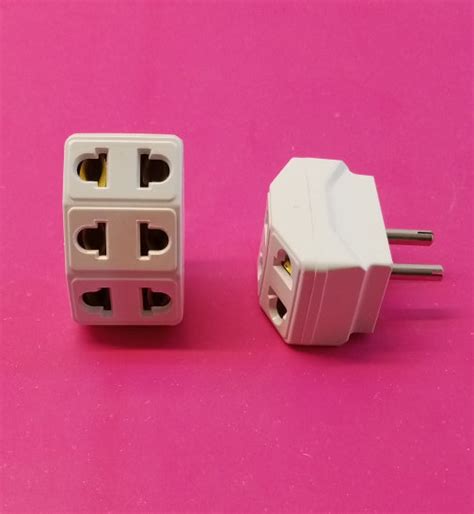 Heavy Duty Multi 3 Socket Electric Plug Socket Gadget Denz Pk