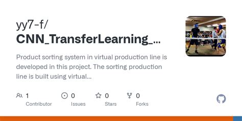 GitHub Yy F CNN TransferLearning HoG ML For Virtual Sorting System Product Sorting System In