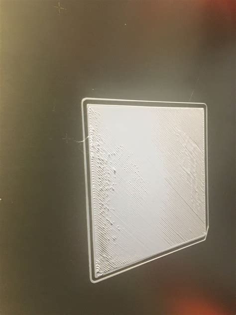 Odd Calibration Square Issue Assembly And First Prints