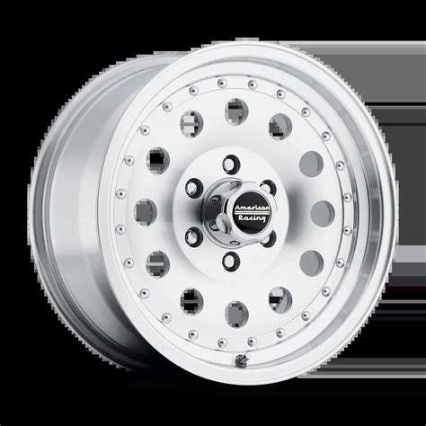 American Racing Ar62 Outlaw Ii Silver Machined Size15x8 Pcd51397