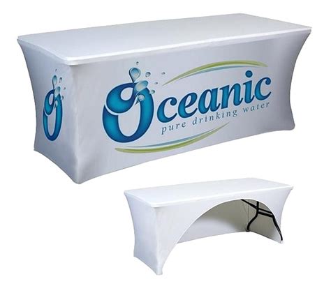 Custom Stretch Table Cover Fast Track Table Covers Vivid Tables