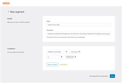 How To Subscribe Users To Mailpoet From Gravity Forms Gravity Wiz