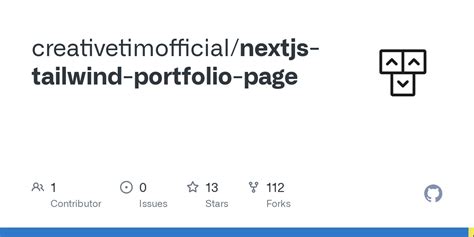 Github Creativetimofficialnextjs Tailwind Portfolio Page