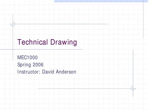 Technical Drawing Class Handoutword文档在线阅读与下载无忧文档