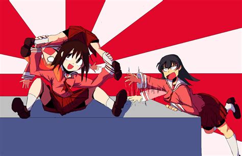 Osaka Azumanga Daioh Kinniku Buster By Vlafimetalvarg On Deviantart