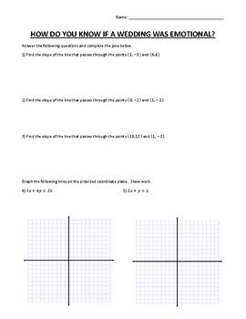 Writing Equations Of Lines Joke By MSquared TPT