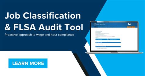Blr On Linkedin Job Classification And Flsa Audit Tool