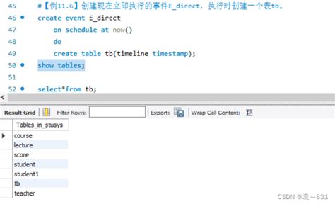 Mysql触发器和事件sql创建触发器tr4实现删除学生表中的某条记录时如果该学生已经选修了课程显示 Csdn博客