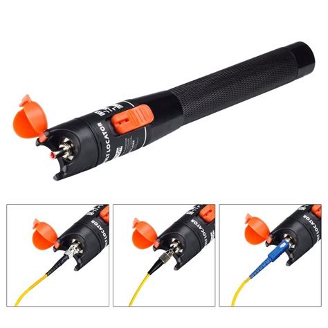 30mw Ftth Fiber Optic Tester Pen Type Red Laser Optical Fiberlight 10mw