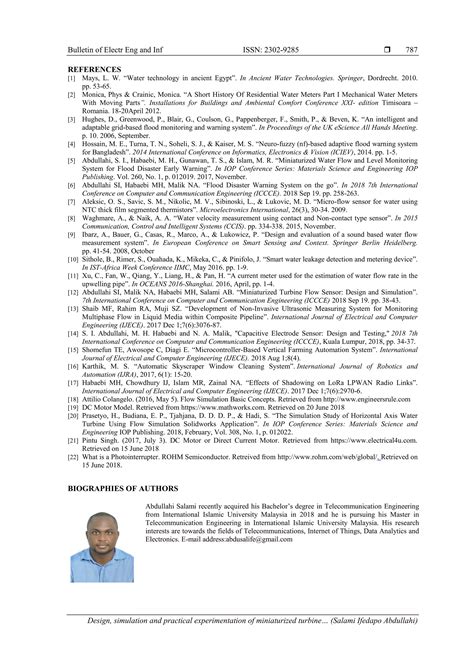 Design Simulation And Practical Experimentation Of Miniaturized