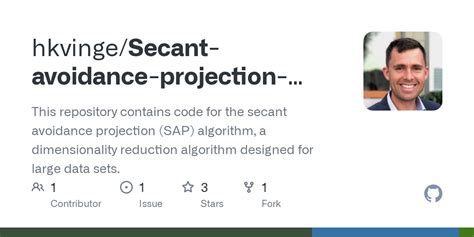 Github Hkvingesecant Avoidance Projection Algorithm This Repository