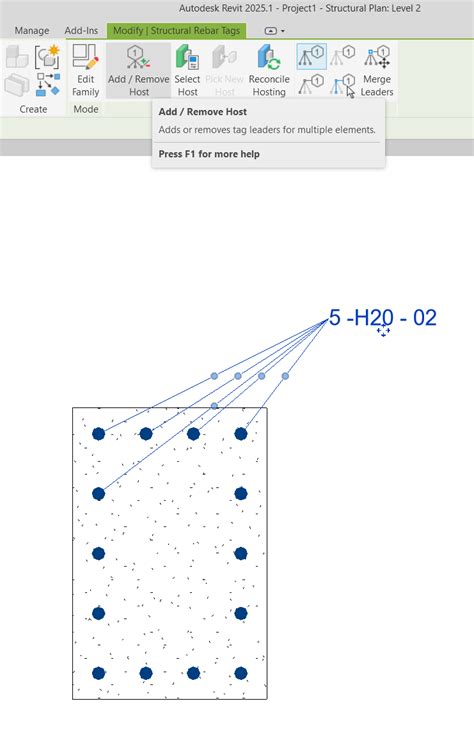 solved tag rebar by number autodesk community