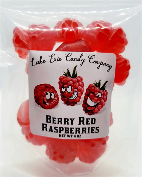 Berry Red Raspberries Lake Erie Candy Company