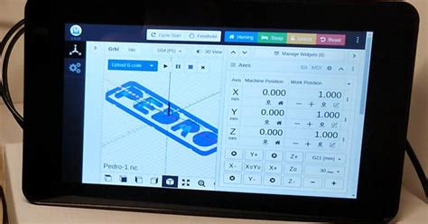 Cncjs On A 7 Touchscreen Rpi Album On Imgur