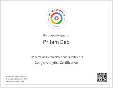 Pritam Deb On Linkedin Im Happy To Share That Ive Obtained A New