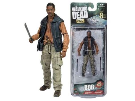 Boneco Bob The Walking Dead Série 8 Mcfarlane Toys