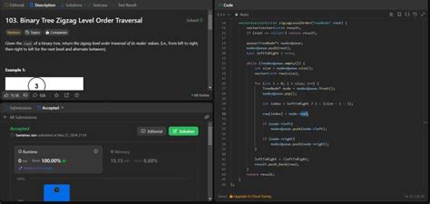 sambhav jain on linkedin day56 100daysofdsa binarytree leetcode levelordertraversal…