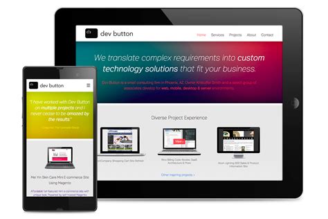 User Interface Ui Design Project Themes Dev Button