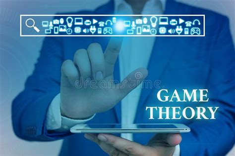 Word Writing Text Game Theory Business Concept For Branch Of