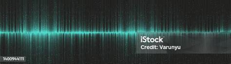 파노라마 녹색 울트라 소닉 음파 배경 디자인 넣어 텍스트를위한 무료 공간 벡터 일러스트 레이 션 검은색에 대한 스톡 벡터 아트 및 기타 이미지 Istock