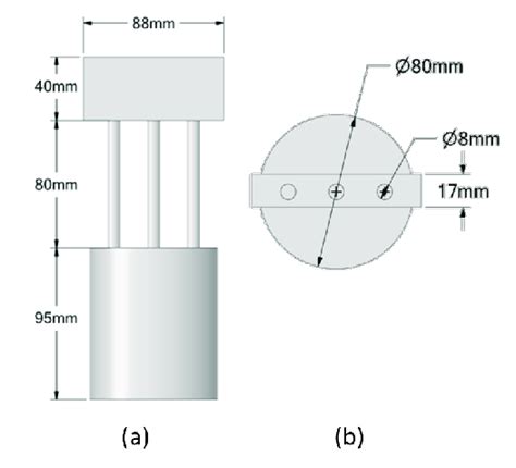 Sma Bias Fixture Dimensions A Frontal View B Top View Download