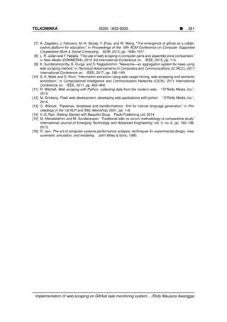 Implementation Of Web Scraping On Github Task Monitoring System Pdf