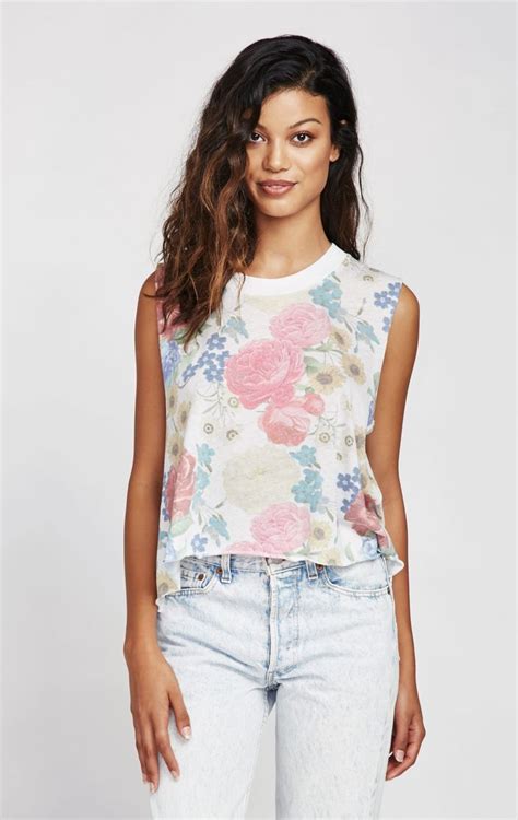 Tops And Dresses Tops Flower Tank Tops Floral Tops