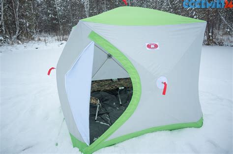 Цена на зимнюю палатку для рыбалки КУБ-3 190х210 см ЭКОНОМ