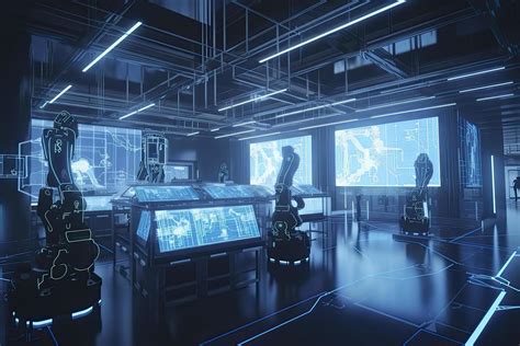 Computer Aided Manufacturing M2m Automation Technology Industry 4 0 Engineering 3d Robot