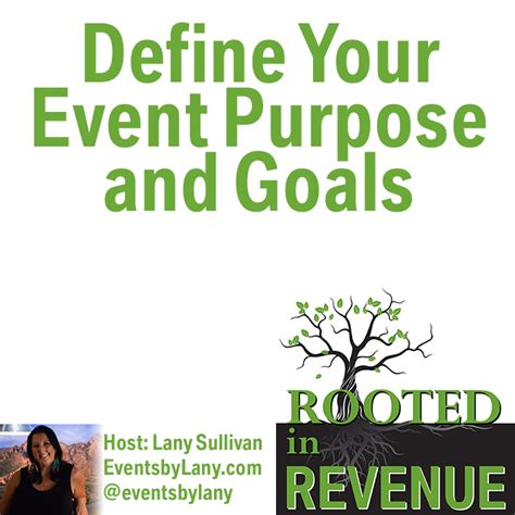 Defining Your Event Purpose And Target Audience Rooted In Revenue
