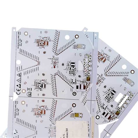 Reachargable Mini LED Lamp Printed Circuit Board Aluminium PCB Board For LED Aluminium PCB