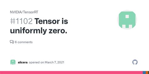 Tensor Is Uniformly Zero Issue Nvidia Tensorrt Github