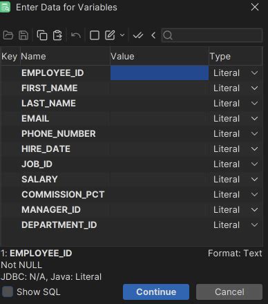 Using Dbvisualizer Variables Guide Dbvisualizer