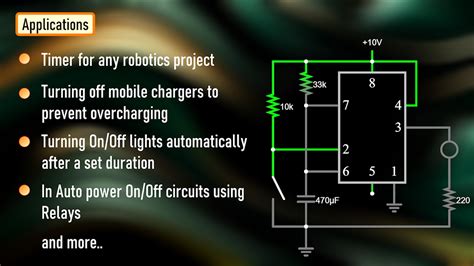 555 Adjustable Delay On Off Timer Circuit