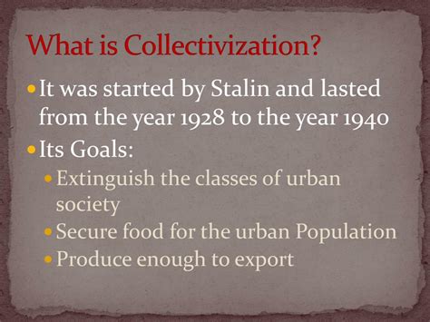 Ppt Ussr Stalin And Collectivization Powerpoint Presentation Free Download Id 3719200