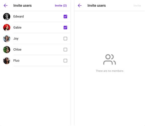 Invite Users Chat React Native Sdk Sendbird Docs