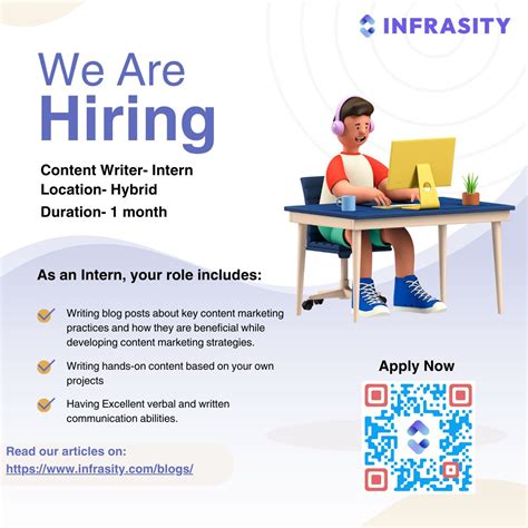 Infrasity On Linkedin Hiring Infrasity Hiring Freelance Socialmedia Seo Paid Opportunity