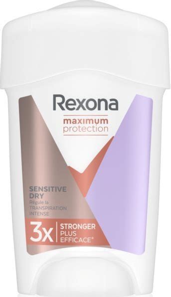 Rexona Maximum Protection Cream Sensitive ingredients (Explained)