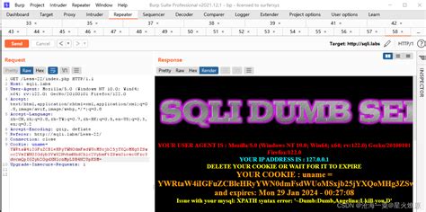 sqli labs靶场（第18~22关）