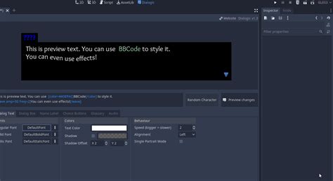 Way To Resize Text In Dialogic · Issue 532 · Dialogic Godotdialogic · Github