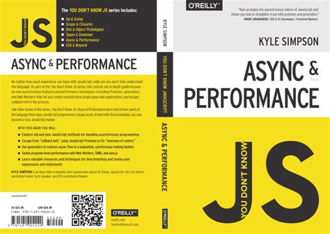 You Dont Know Js Async And Performance Pdfdrive