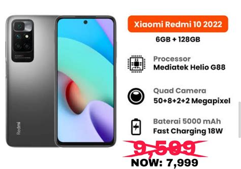 Redmi 10 6gb/128gb on Carousell